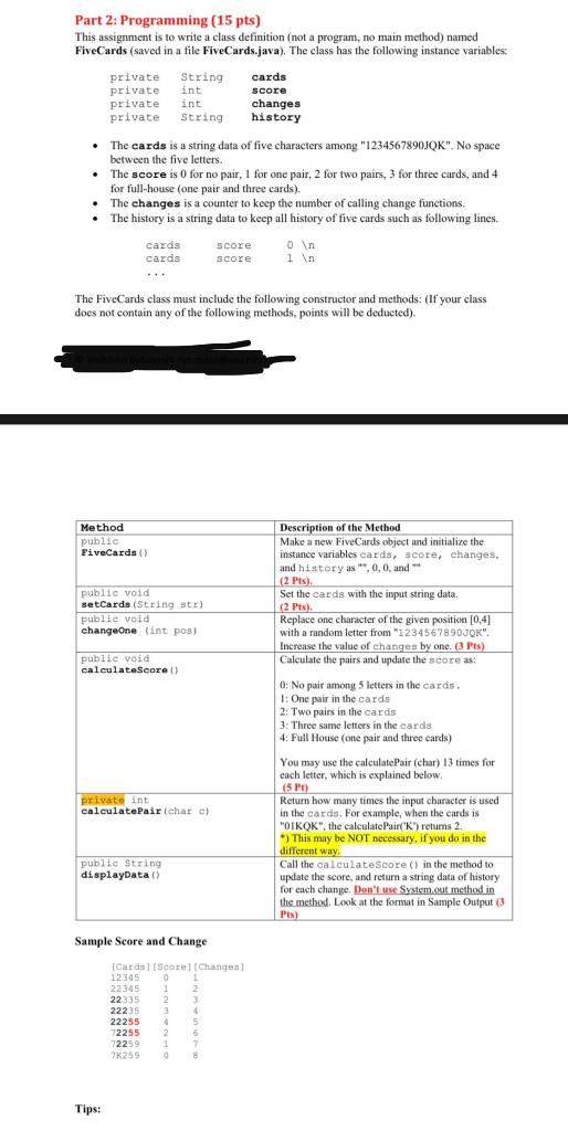 Solved Part 1: Test Program Development (5 pts) Step 1 (2 | Chegg.com