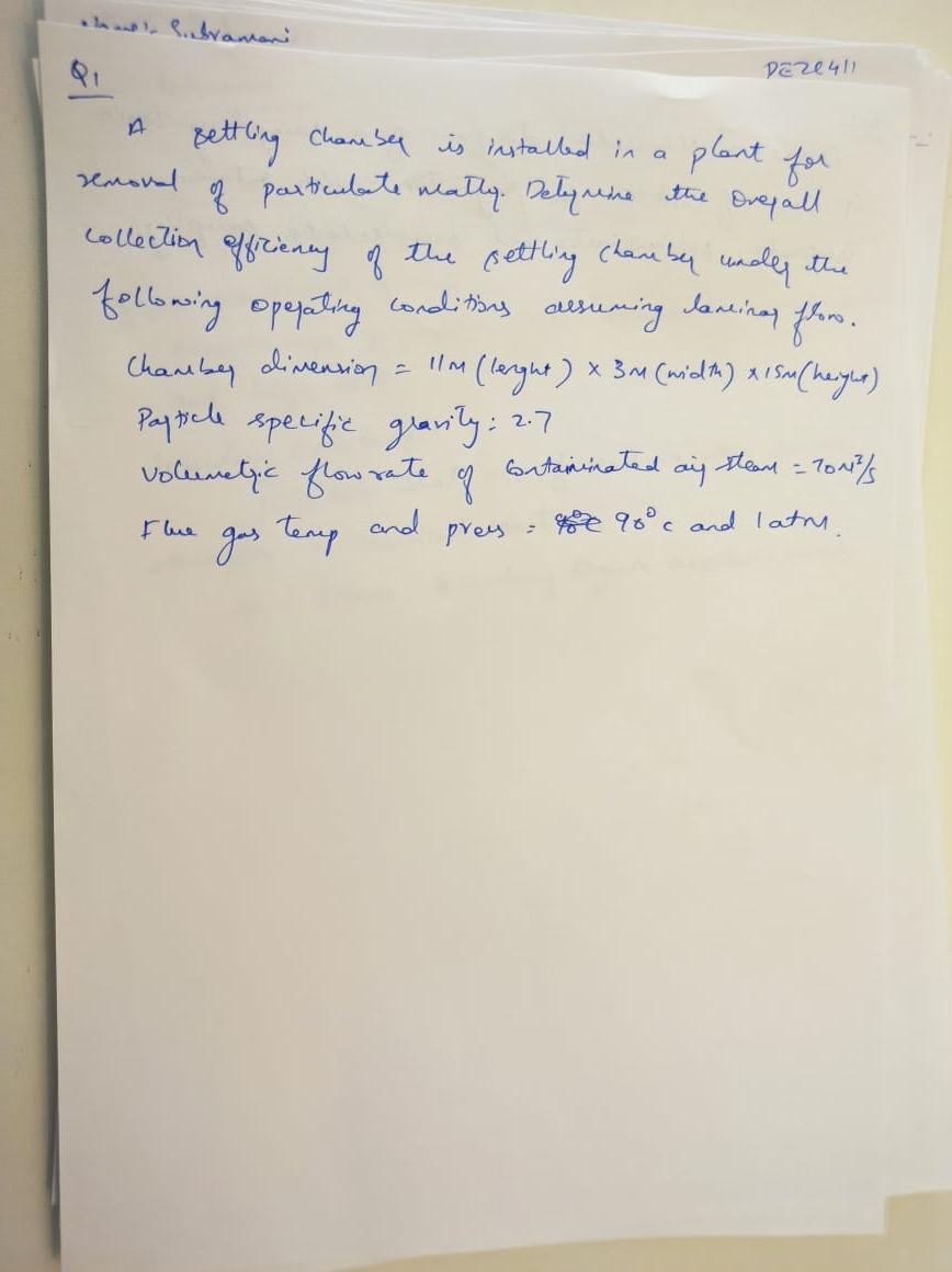 A setting chanby is installed in a plant for remon-1 | Chegg.com