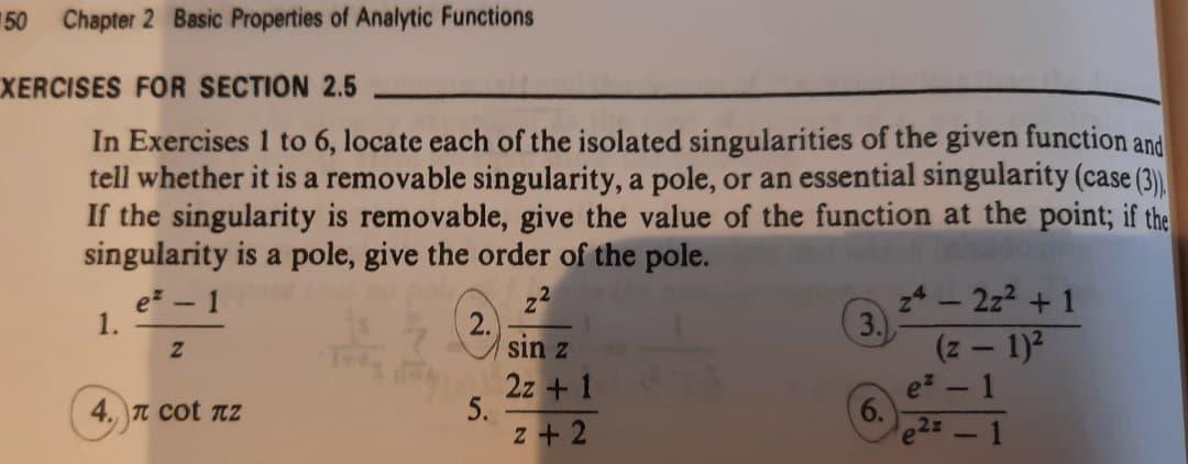 Solved 50 Chapter 2 Basic Properties of Analytic Functions | Chegg.com