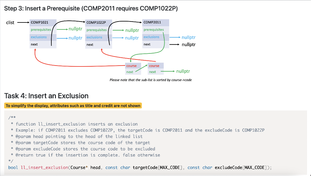 Solved Conp2011 pA3: course management system This course | Chegg.com