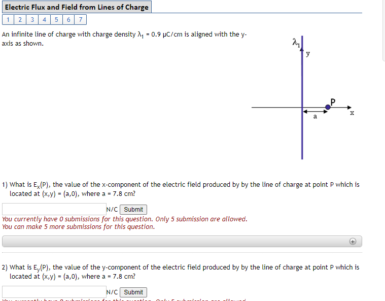 Solved Electric Flux and Field from Lines of Charge An | Chegg.com