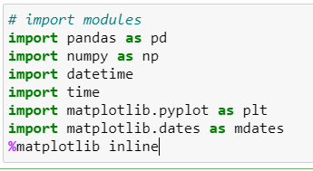 Solved # import modules import pandas as pd import numpy as | Chegg.com