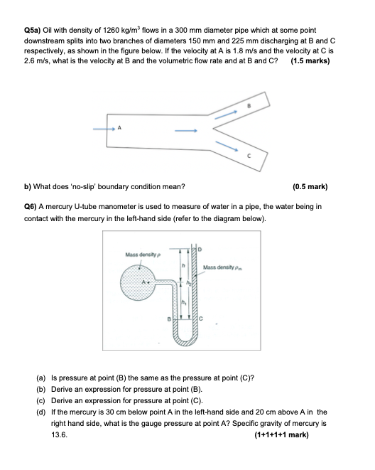 Solved Q-1) Given P = pgh+2FIA, where p is density, g is | Chegg.com