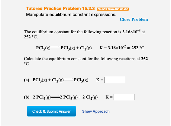 Solved Tutored Practice Problem 15.2.3 COUNTS TOWARDS GRADE | Chegg.com