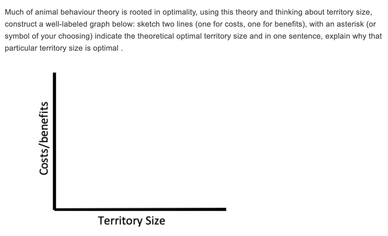 Solved Much of animal behaviour theory is rooted in | Chegg.com