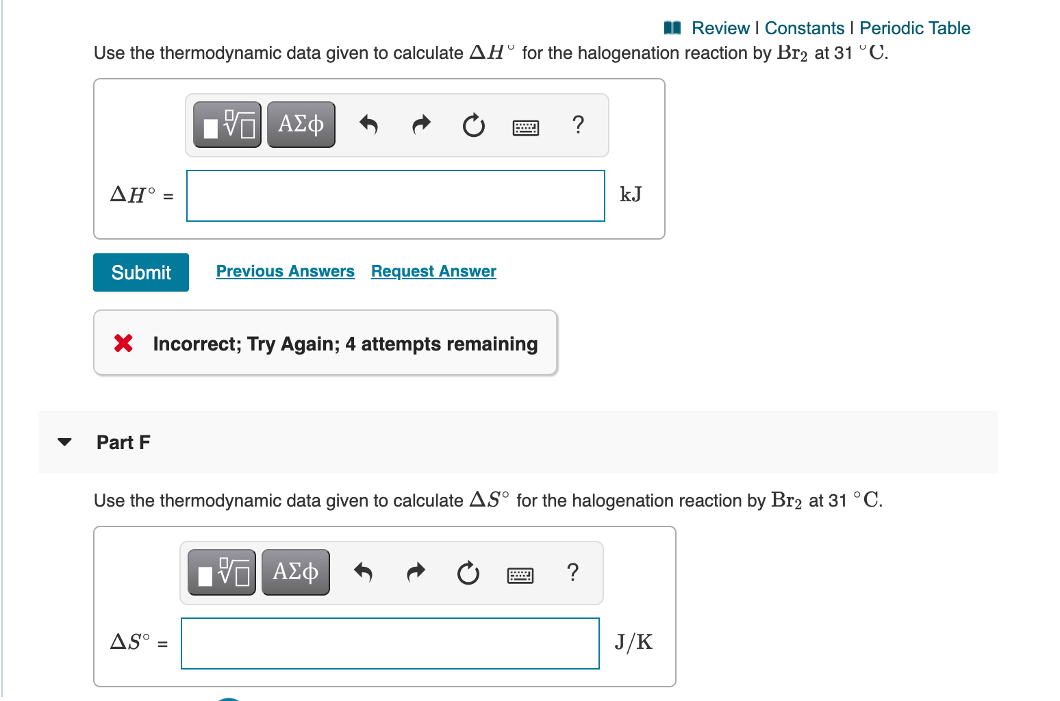 Solved Review | Constants 1 Periodic Table Use the | Chegg.com