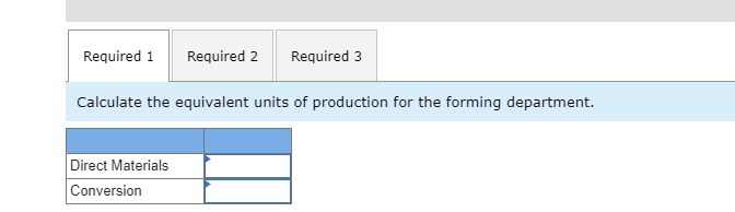 Solved 1. Calculate the equivalent units of production for | Chegg.com