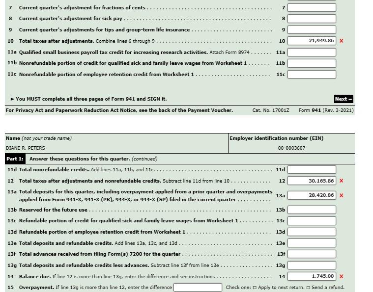 same amount.Based on the information given, complete | Chegg.com
