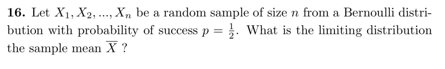 Solved Let X1, X2, ..., Xn be a random sample of size n from | Chegg.com