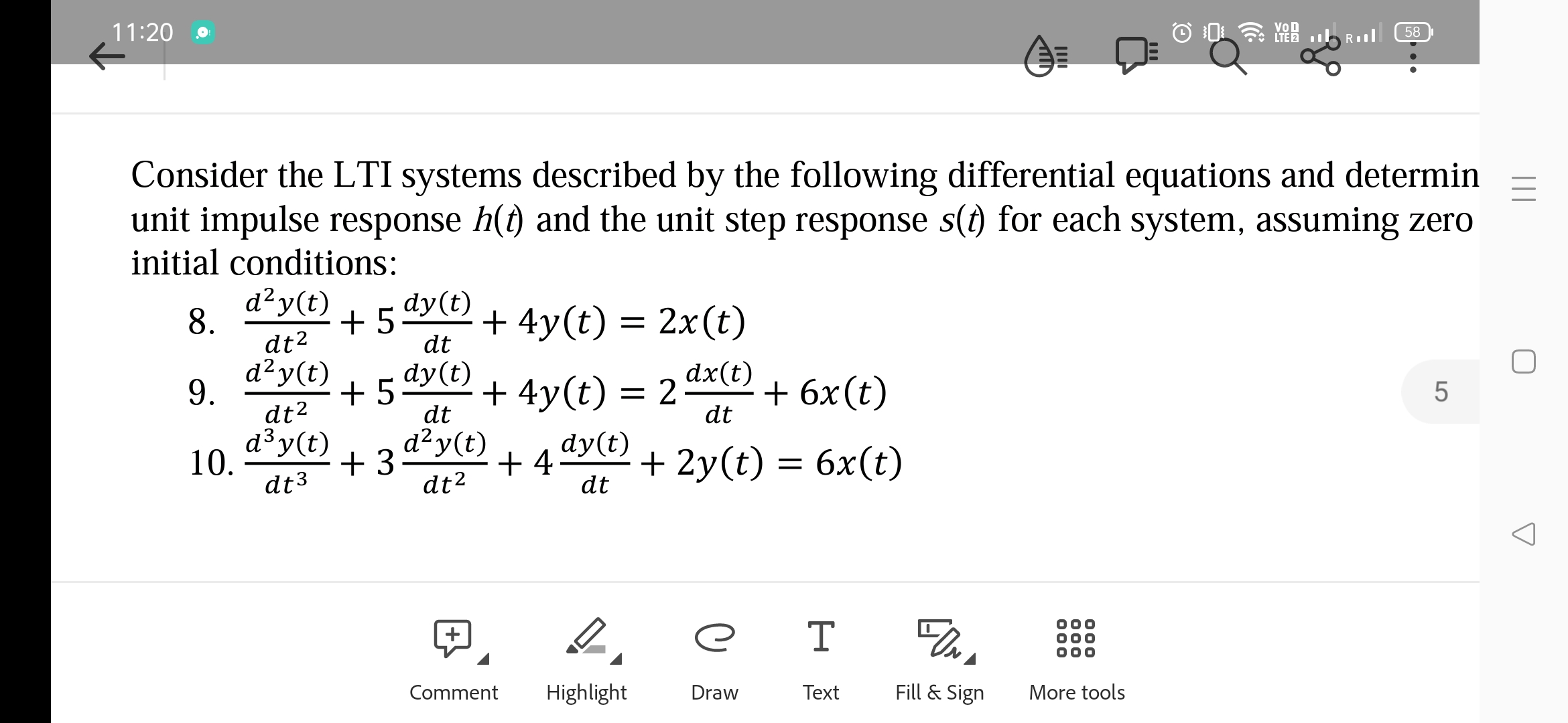 Solved Consider the LTI systems described by the following | Chegg.com