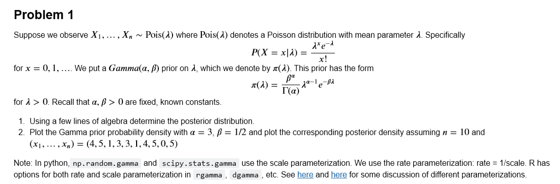 Solved Write a python code for section 1 & 2 (making use | Chegg.com