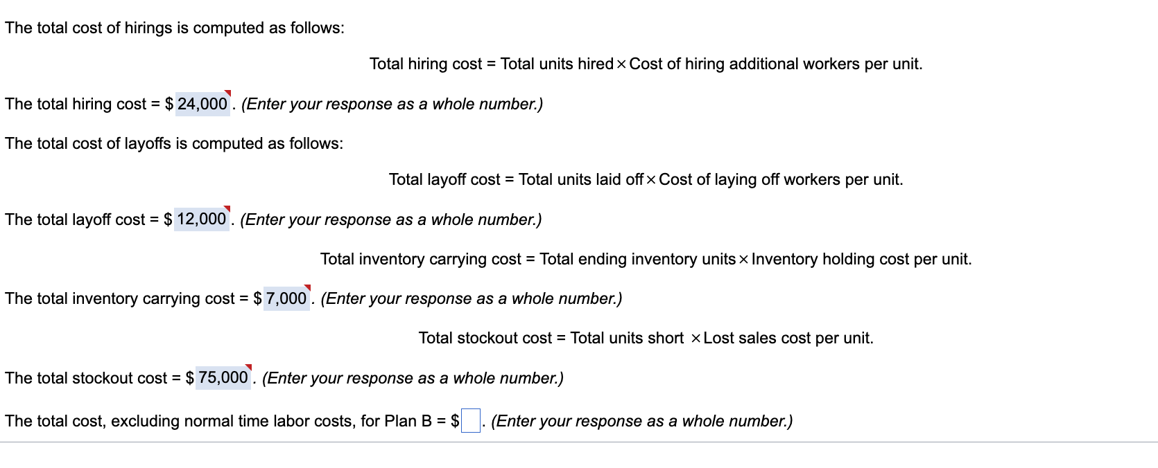 Solved 20 per unit per month, and zero beginning and ending | Chegg.com