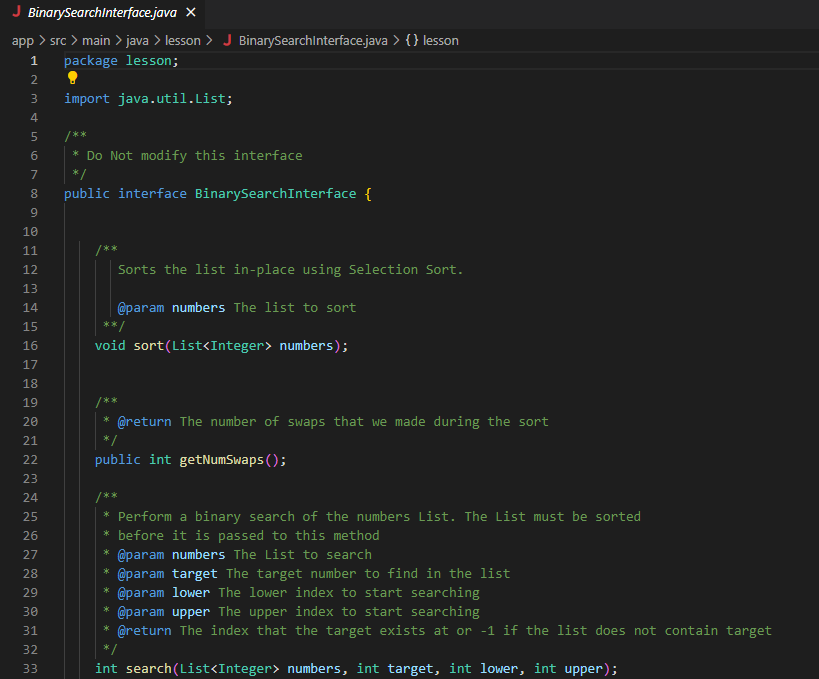 Solved In this lab, you will implement a simple sort | Chegg.com