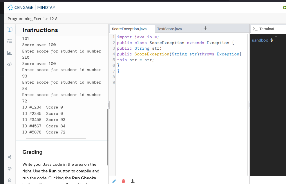 Solved Write an application that displays a series of at | Chegg.com