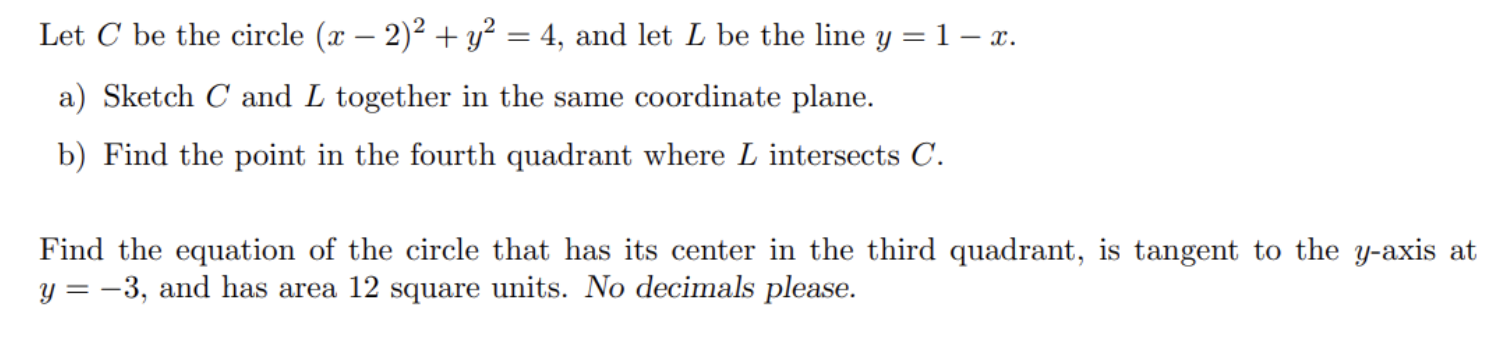 Solved For the very last question, how to know the a and the | Chegg.com
