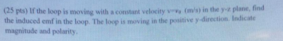 Solved A rectangular conducting wire loop is located in the | Chegg.com