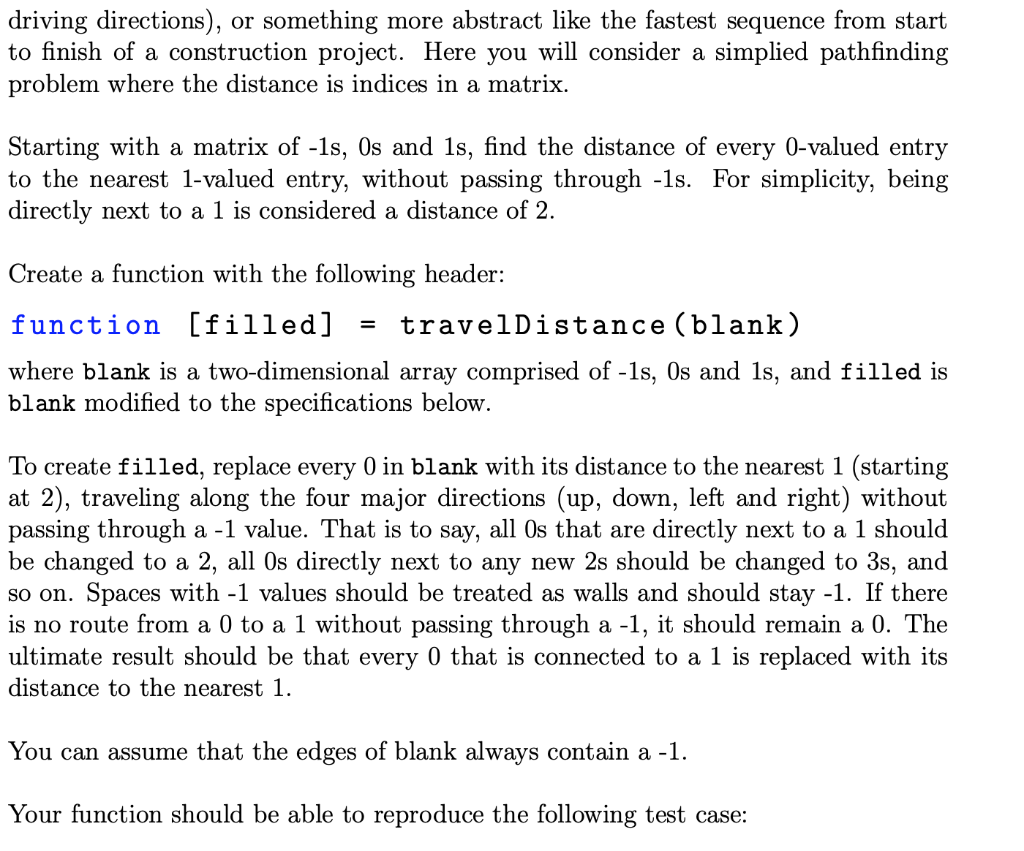 Solved 5 Shortest Path Finding the shortest distance between | Chegg.com