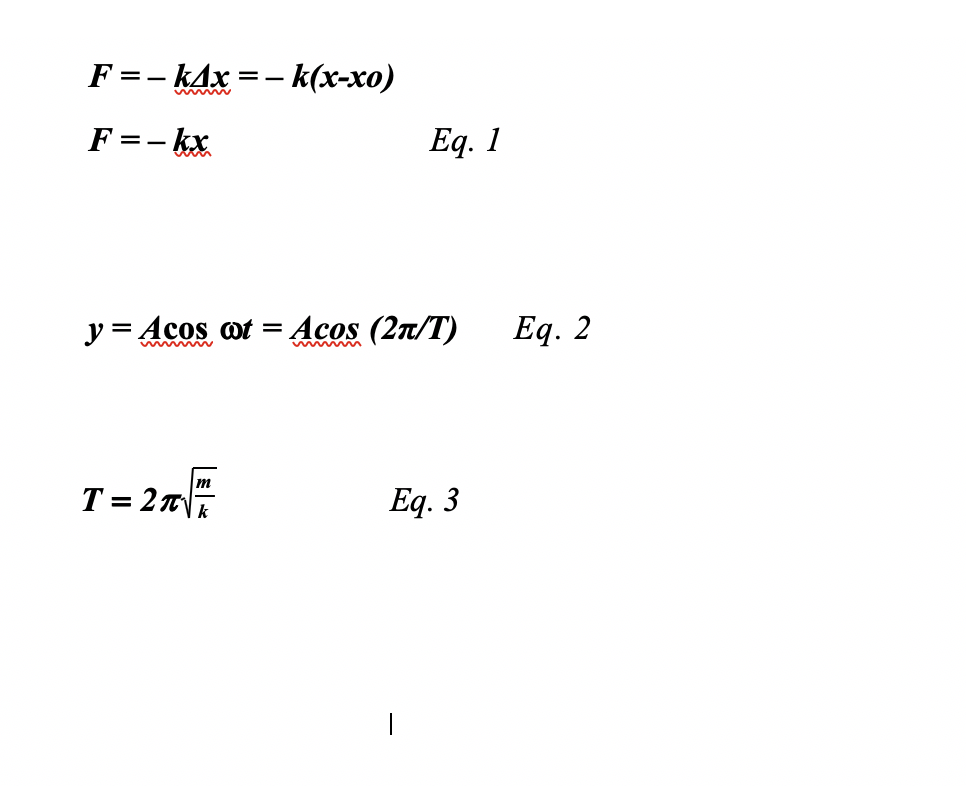 Solved Table 1: Spring constant for the rubber band: Stretch | Chegg.com
