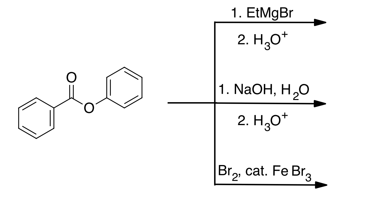 Solved 1. EtMgBr 2. H20+ ro 1. NaOH, H2O 2. H20+ + Brz, cat. | Chegg.com Solved 1. EtMgBr 2. H20+ ro 1. NaOH, H2O 2. H20+ + Brz, cat. | Chegg.com