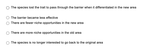 Solved A Species B B Jump Dispersal Species Species А B. | Chegg.com