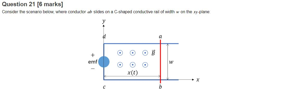 Solved Question 21 [6 marks] Consider the scenario below, | Chegg.com