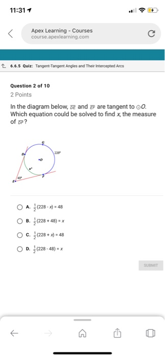 Solved 11311 Apex Learning - Courses course.apexlearning.com | Chegg.com