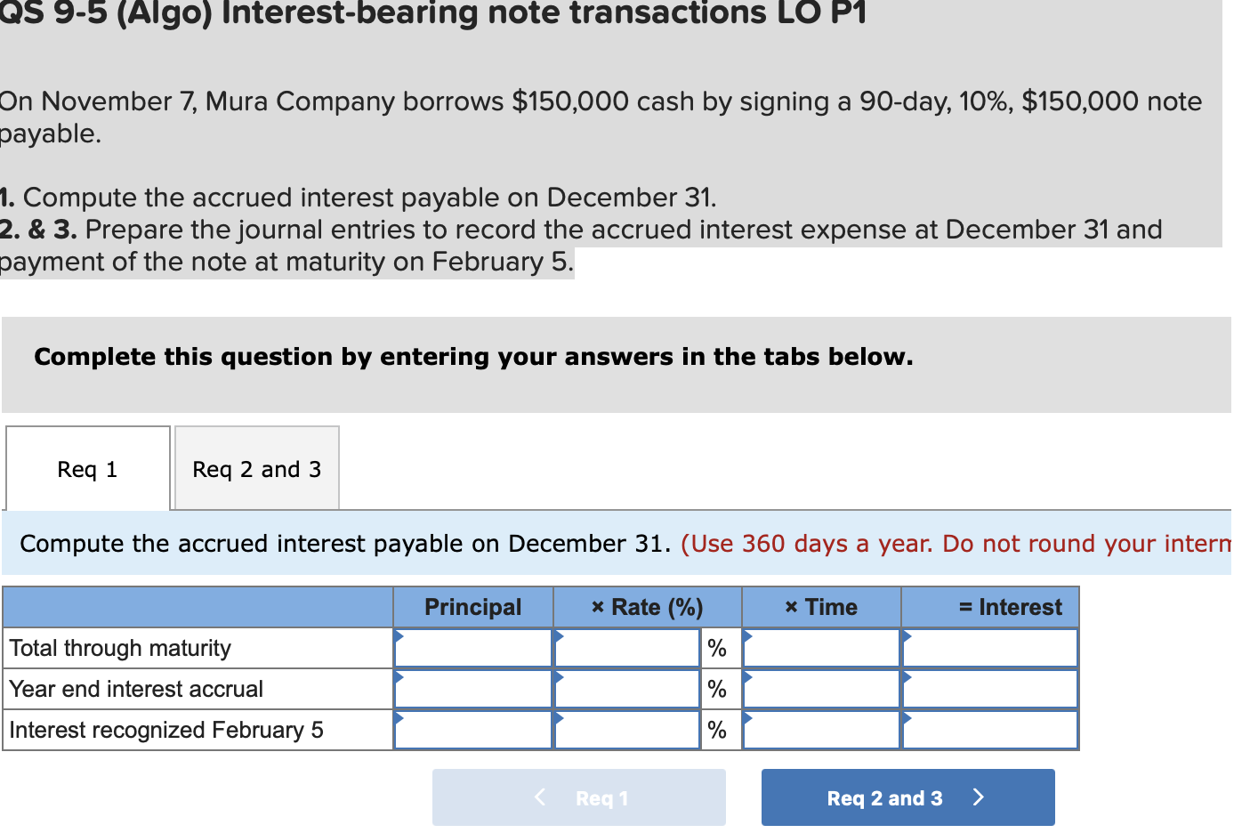 Solved November 7, Mura Company borrows $150,000 cash by | Chegg.com