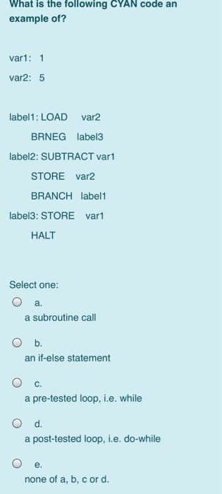 Solved What is the correct order of operations in the | Chegg.com