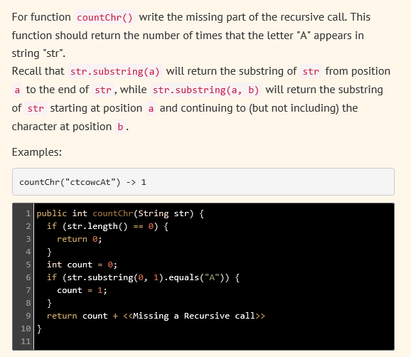 Solved Write the missing base case for function largest. | Chegg.com