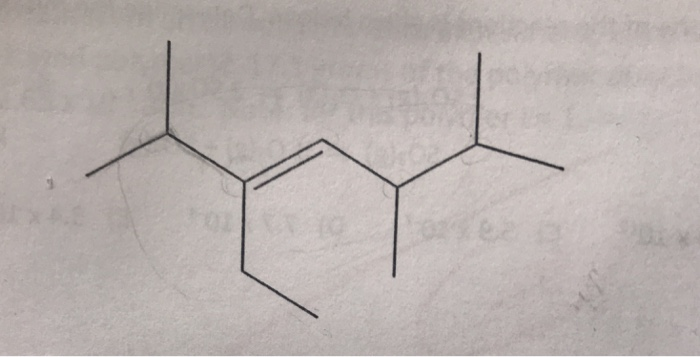 Solved Why is this a 3-ethyl-2,5,6-trimethyl-3-heptene? | Chegg.com