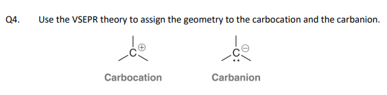 Solved Use the VSEPR theory to assign the geometry to the | Chegg.com