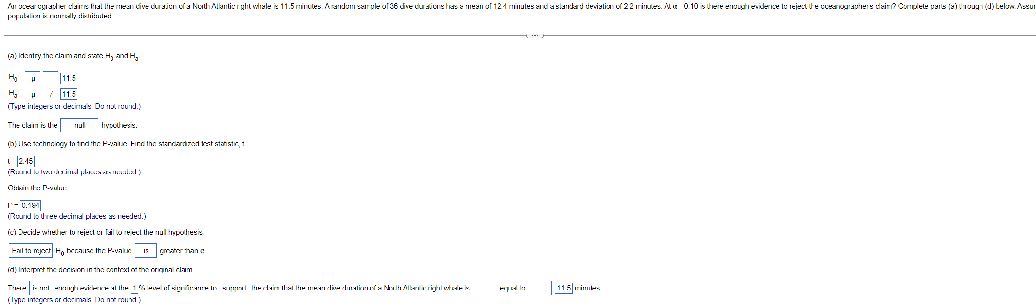 Solved (a) Identify the claim and state H0 and Ha. H0:Ha: | Chegg.com