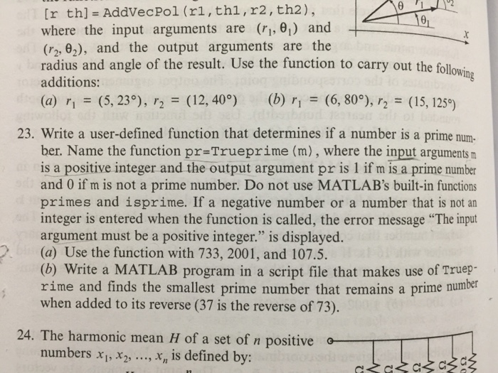 Solved Write a user-defined function that determines if a | Chegg.com