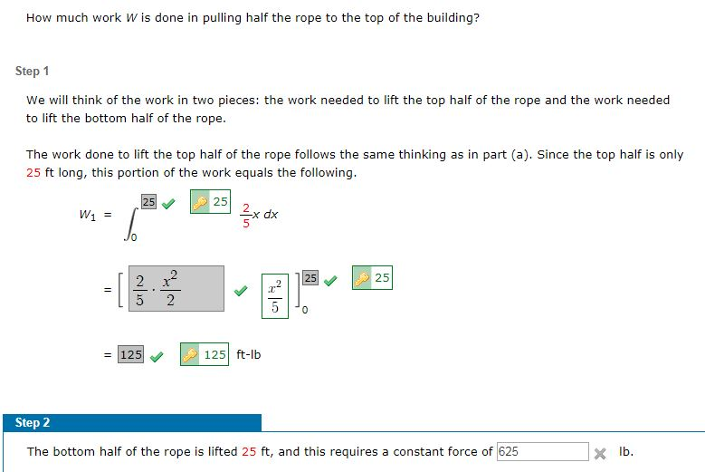 Solved The Bottom Half Of The Rope Is Lifted 25 Ft And This Chegg