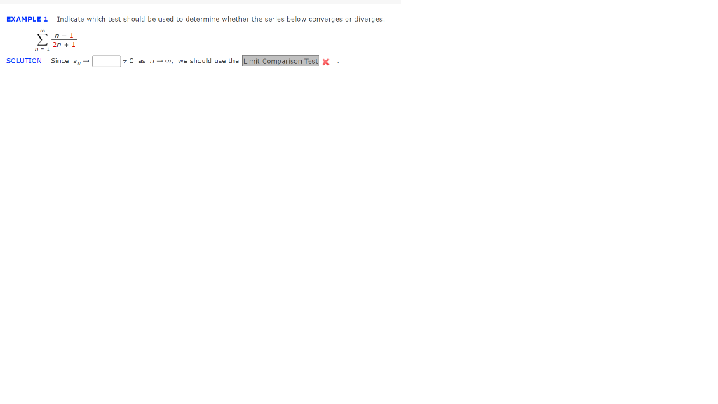 Solved EXAMPLE 1 Indicate which test should be used to | Chegg.com