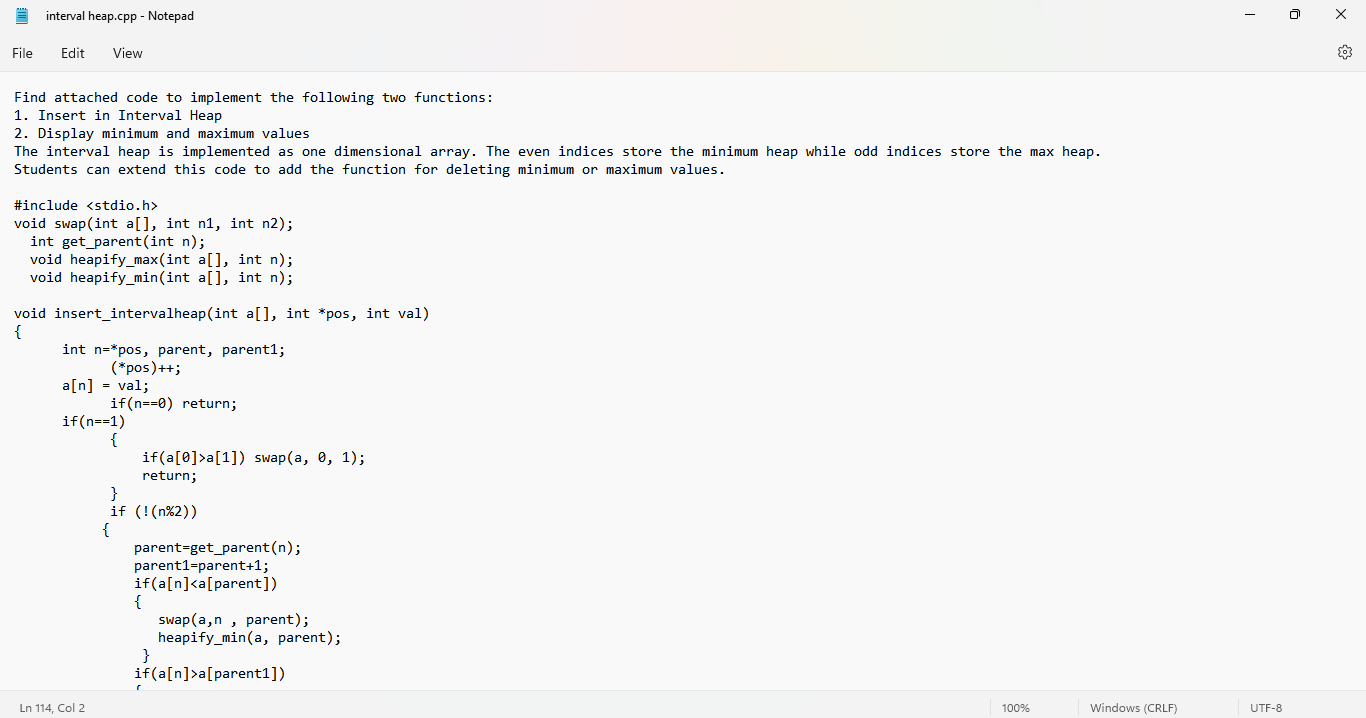 Solved View*binomial.cpp - Notepad File Edit View \} else \{ | Chegg.com