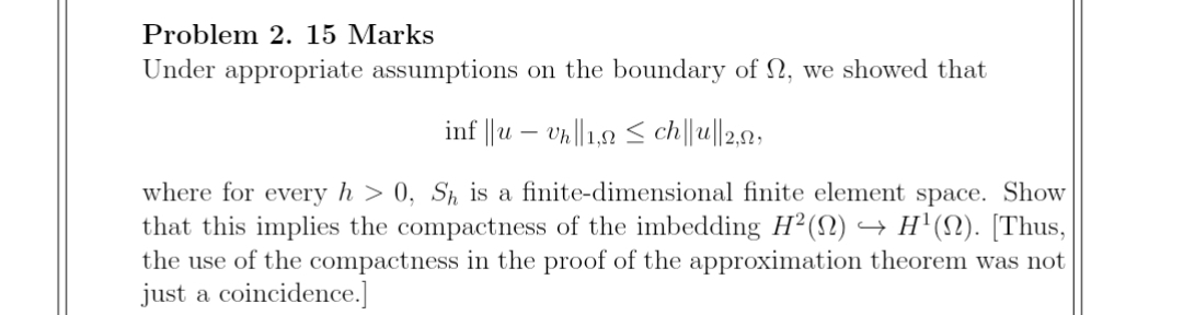 Solved Problem 2. 15 Marks Under appropriate assumptions on | Chegg.com Solved Problem 2. 15 Marks Under appropriate assumptions on | Chegg.com