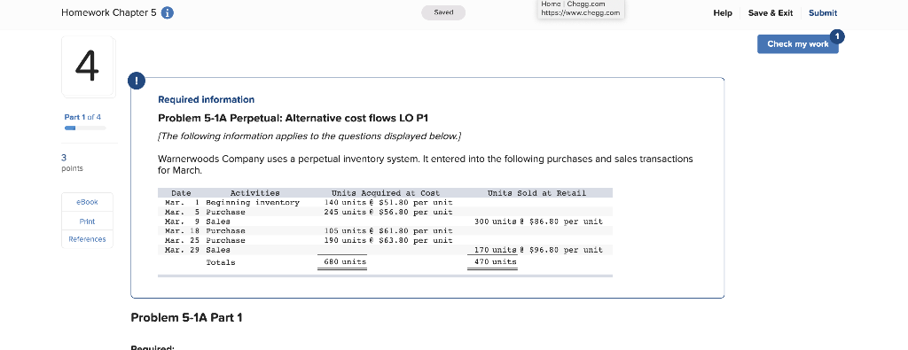 Solved Homework Chapter 5 A Saved Home Chege.com | Chegg.com
