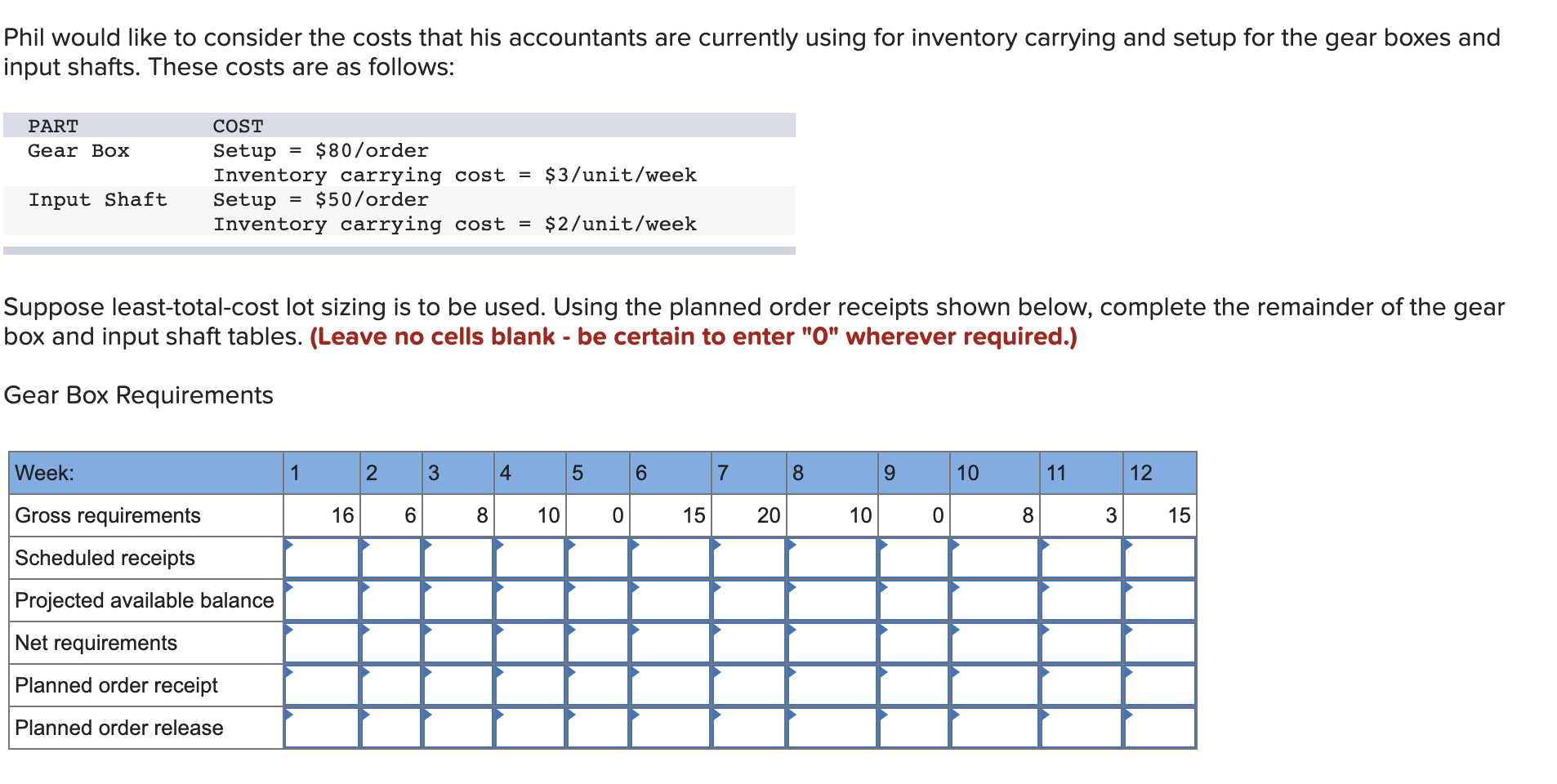 Solved Analytics Exercise 21-3 (Algo) Recently, Phil Harris, | Chegg.com
