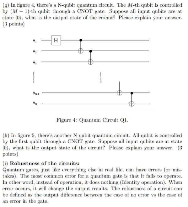 G In Figure 4 Theres A N Qubit Quantum Circuit 4955