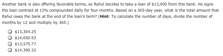 Solved The number of compounding periods in one year is | Chegg.com