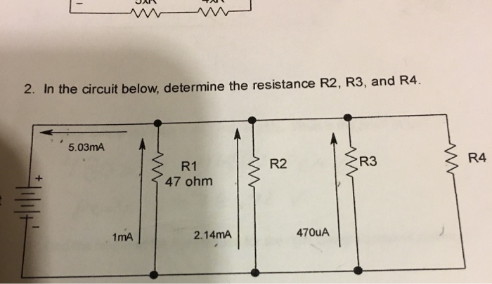 Solved In the circuit below, determine the resistance R2, | Chegg.com