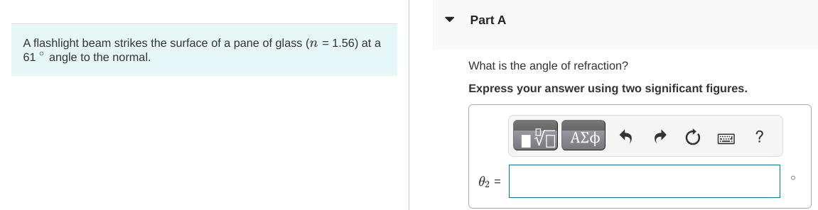 Solved What is the apparent depth of the fish when viewed at | Chegg.com