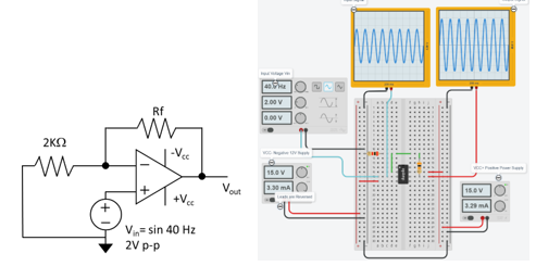 Solved In TinkerCAD, build the circuit as shown below, use | Chegg.com