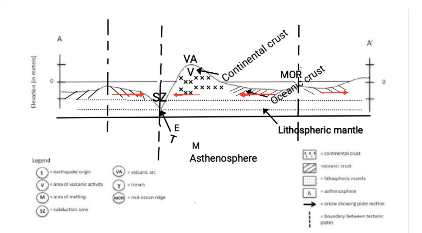 Solved 1. What geologic and geophysical evidence support | Chegg.com
