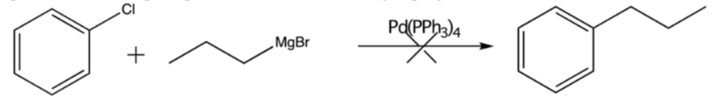 Solved Explain why the proposed Kumada coupling reaction | Chegg.com