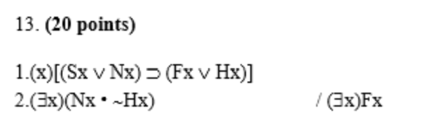 Solved Use all the rules of predicate logic to get the | Chegg.com
