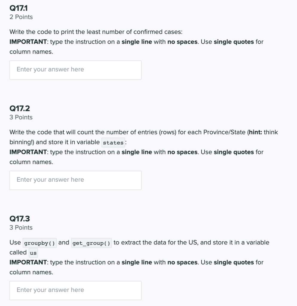 Solved Q17 Structured Data in Python 11 Points Consider the | Chegg.com