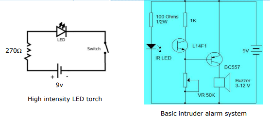 Solved For the two circuits shown below explain the | Chegg.com