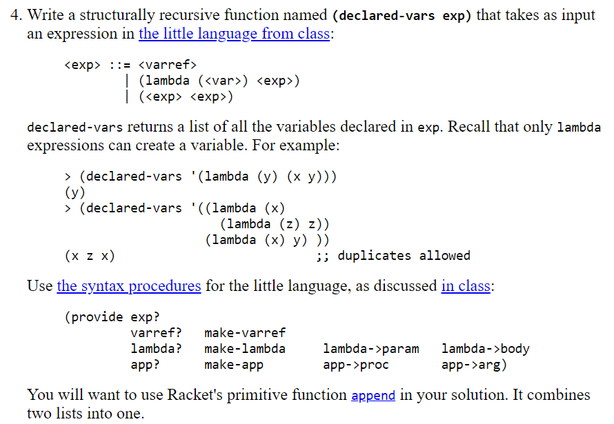 Write a Racket code to answer the question below. You | Chegg.com